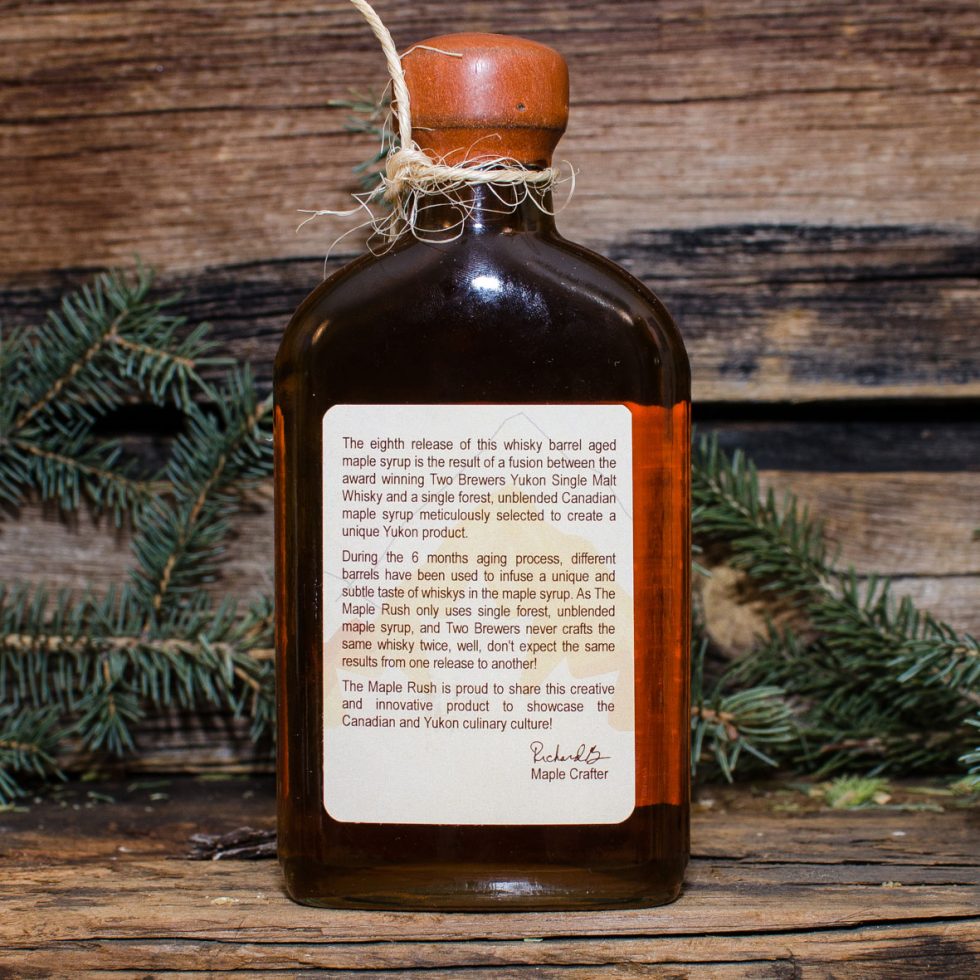 Whisky Barrel Aged Maple Syrup | 200ml - The Maple Rush